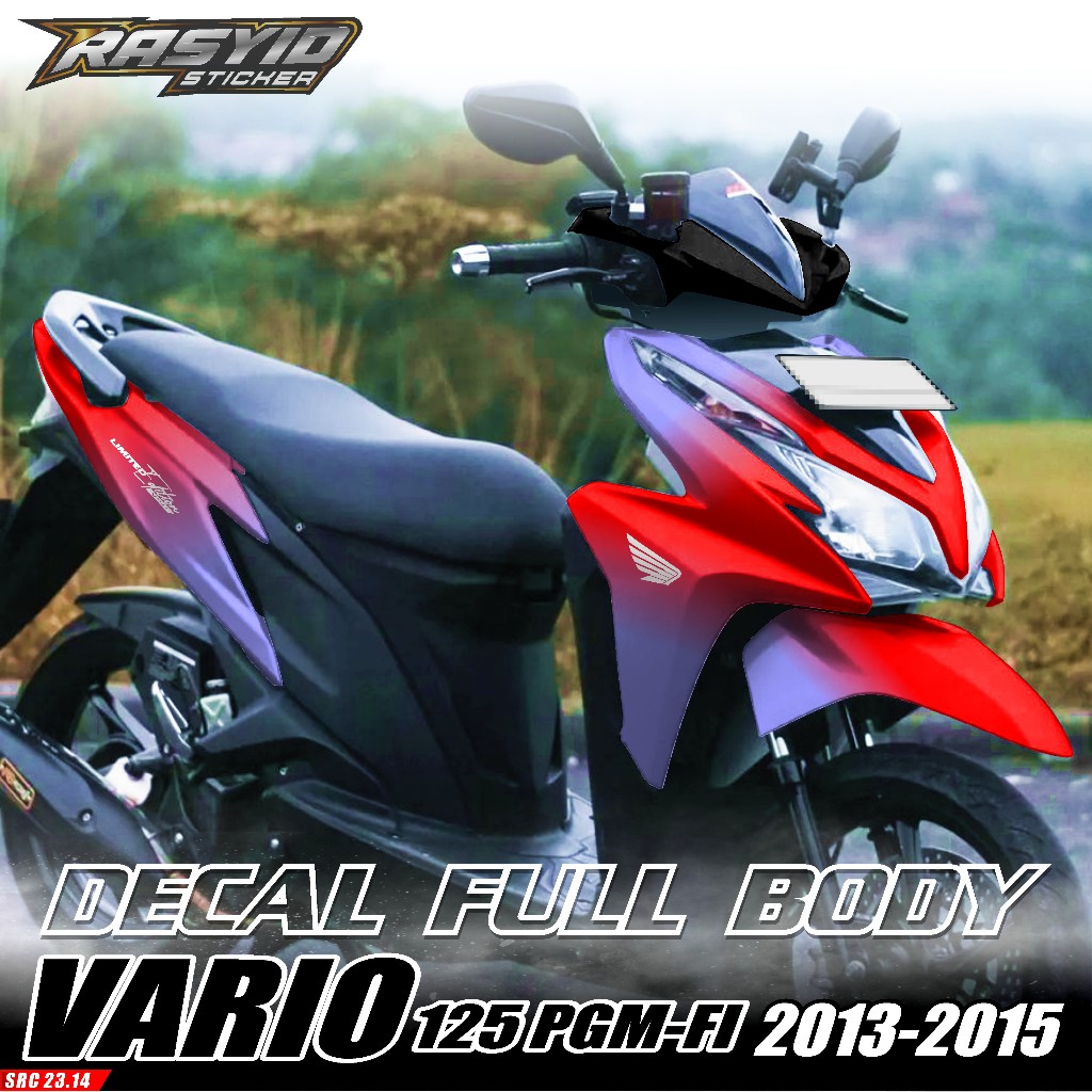 Jual COD Decal Sticker Honda Vario 125 Lama Vario Techno KZR 125 Old ...