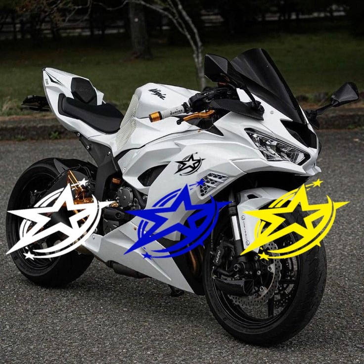 Jual Stiker Cutting Logo Bintang Kejora Variasi Motor Keren 3d Viral ...