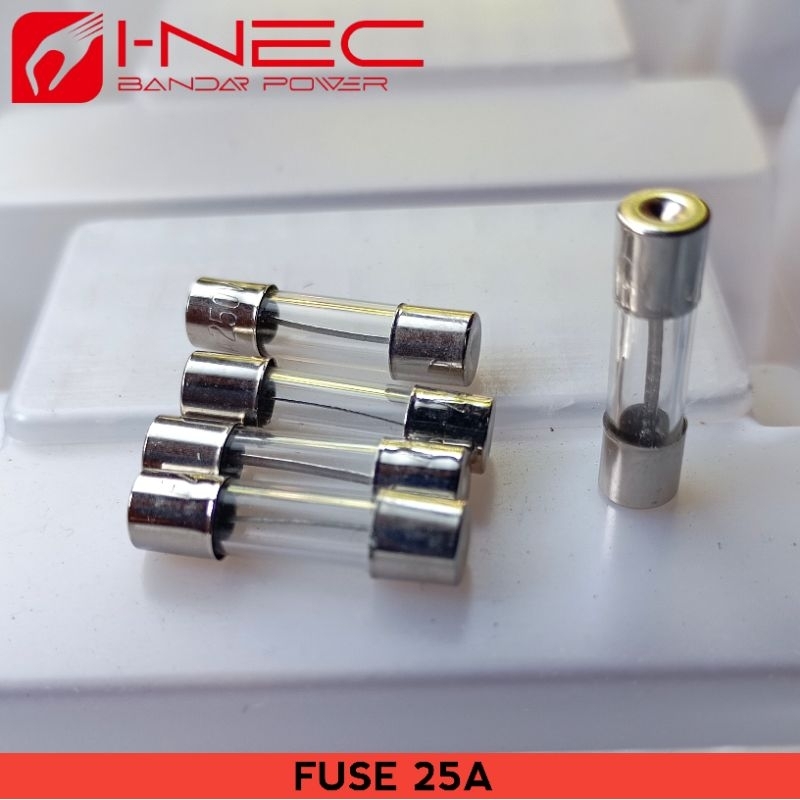 Jual FUSE / SIKRING KACA 10A - 30A 2CM (1pcs) | Shopee Indonesia