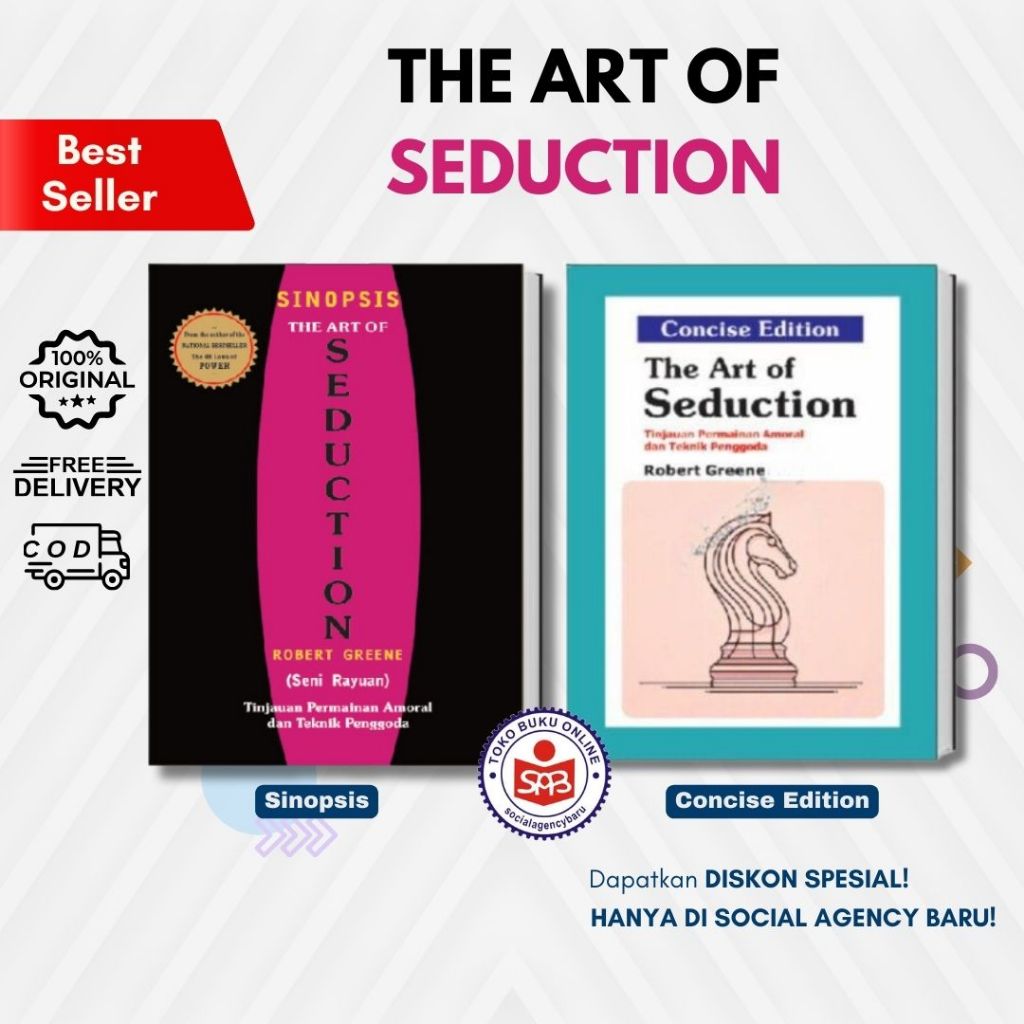 Jual The Art of Seduction Seni Rayuan - Robert Greene | Shopee Indonesia
