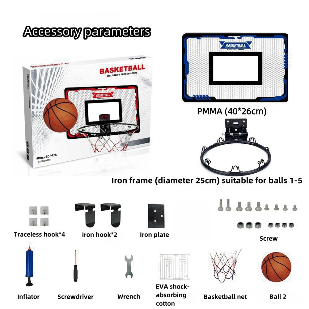 Jual Basket Hoop dengan Ball Basketball Frame Backboard Bsketball Rings ...