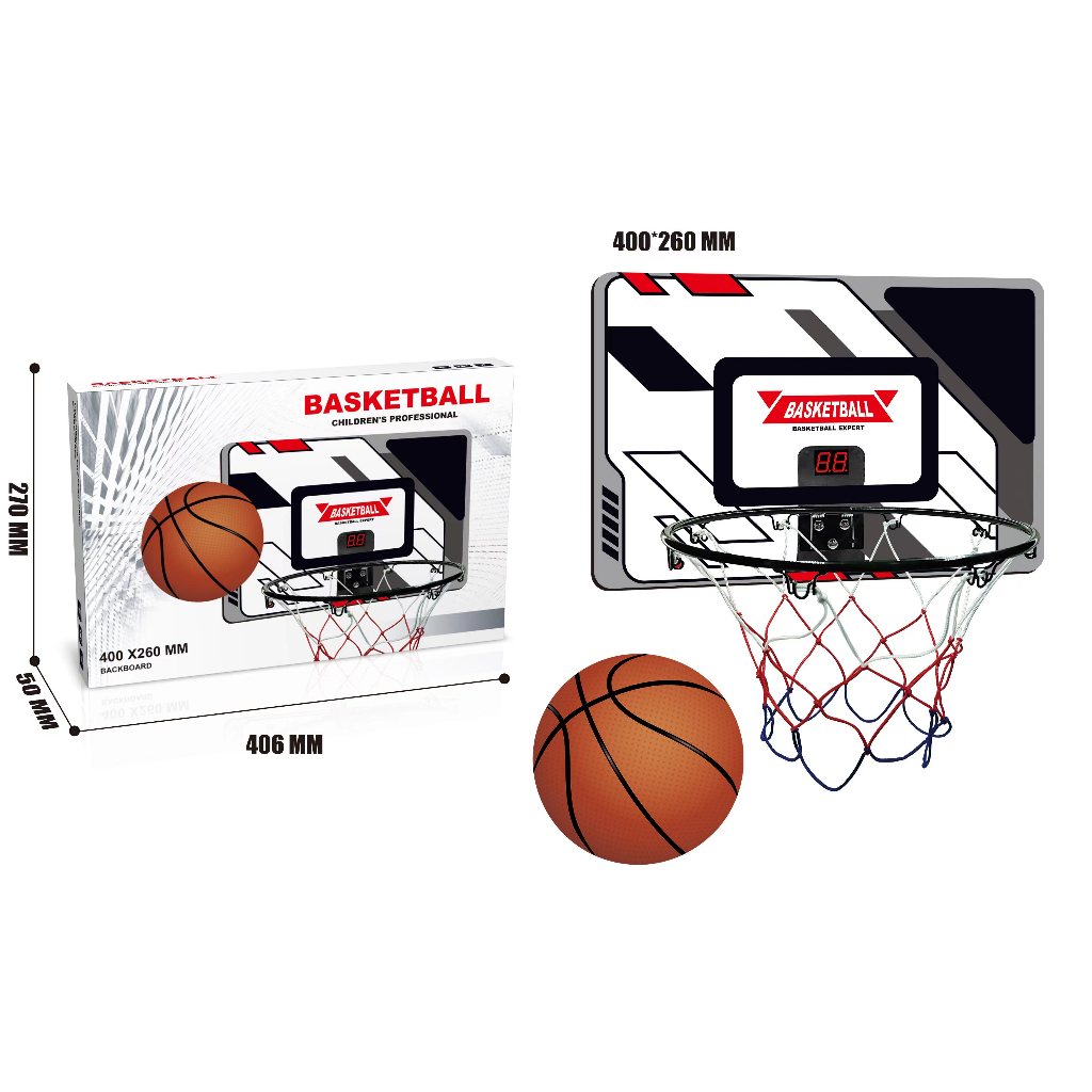 Jual Basket Hoop dengan Ball Basketball Frame Backboard Bsketball Rings ...