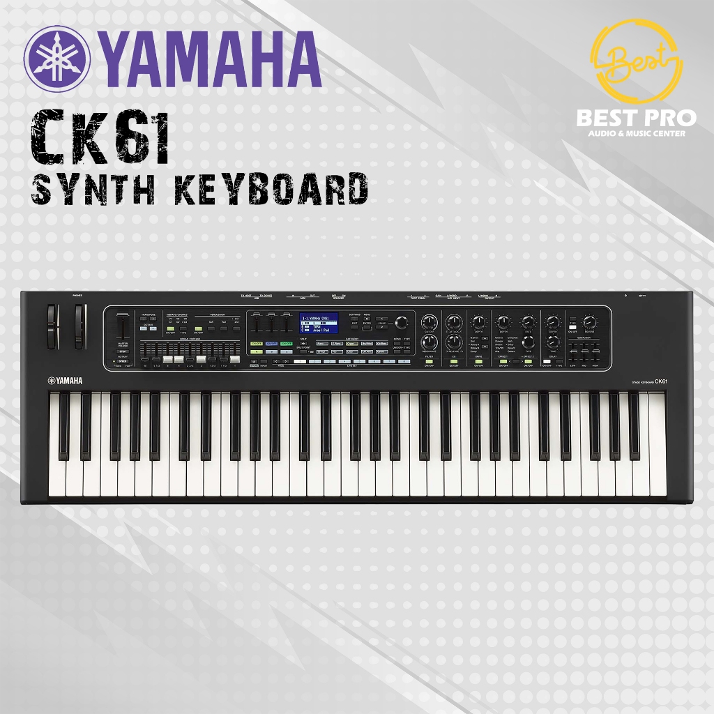 Jual KEYBOARD SYNTHESIZER YAMAHA CK61 ORIGINAL | Shopee Indonesia