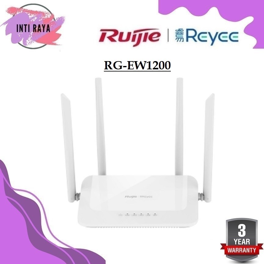 Jual RUIJIE REYEE RG-EW1200 1200M Dual-band Wireless Router RG EW1200 ...