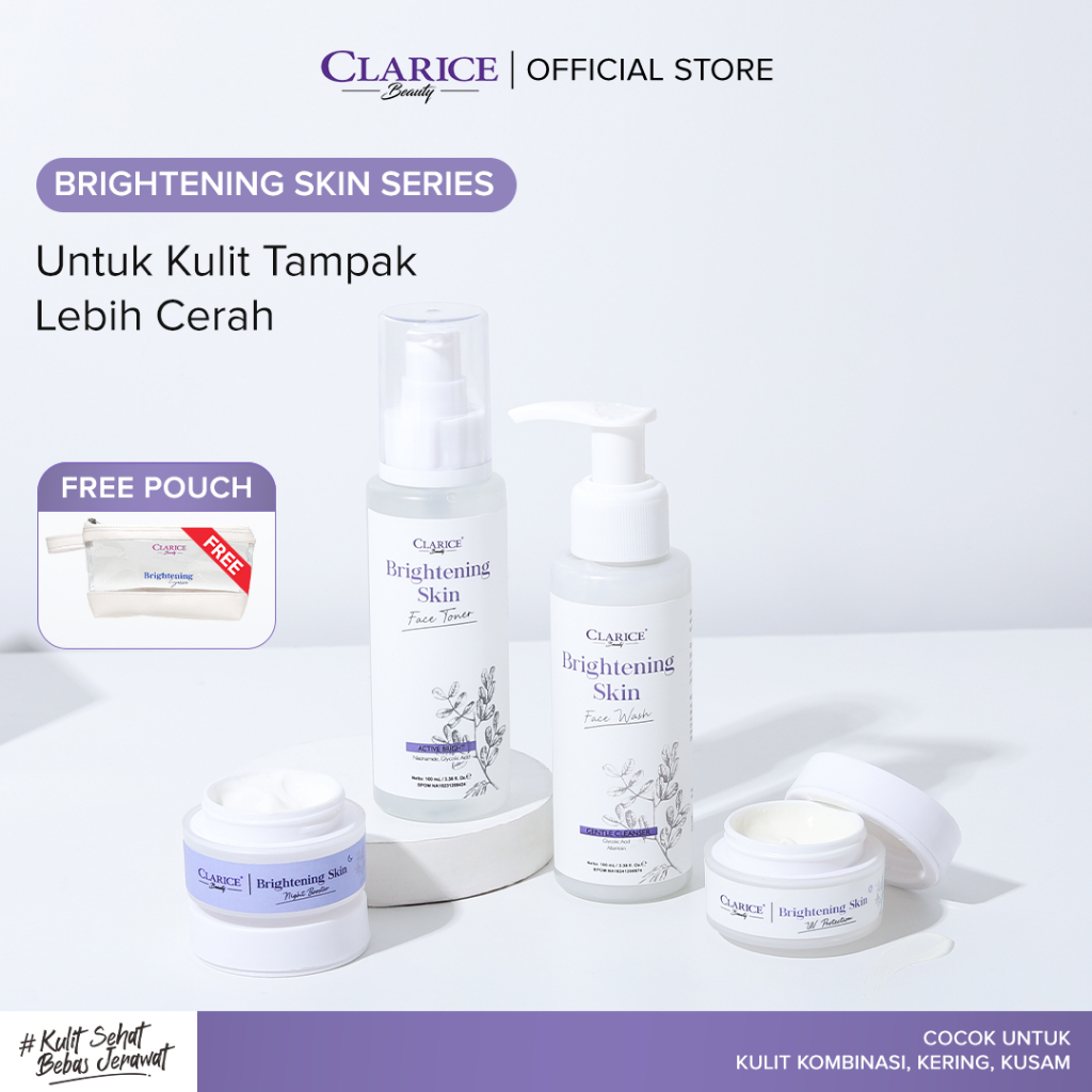 Jual CLARICE BEAUTY | Brightening Skin Series | Paket Lengkap Untuk ...