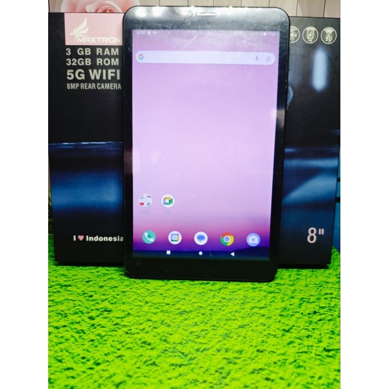 Jual Tablet Maxtron genio ram 3/32 jaringan 4G lengkap original ...