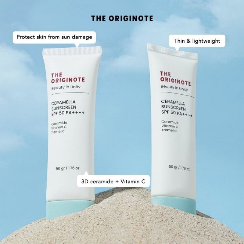 Jual The Originote Ceramella Sunscreen SPF 50 PA+++ | Shopee Indonesia