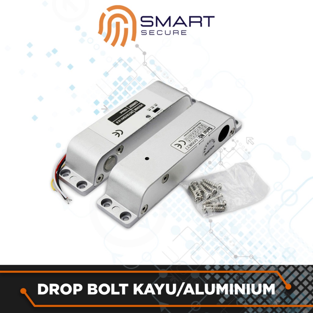 Jual SMART SECURE Drop Bolt Pintu Kayu Alumunium Bracket Dropbolt Kayu ...