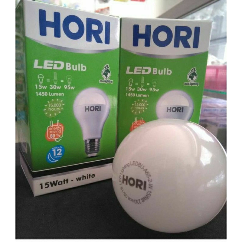 Jual Hori 15 watt lampu led warna putih | Shopee Indonesia