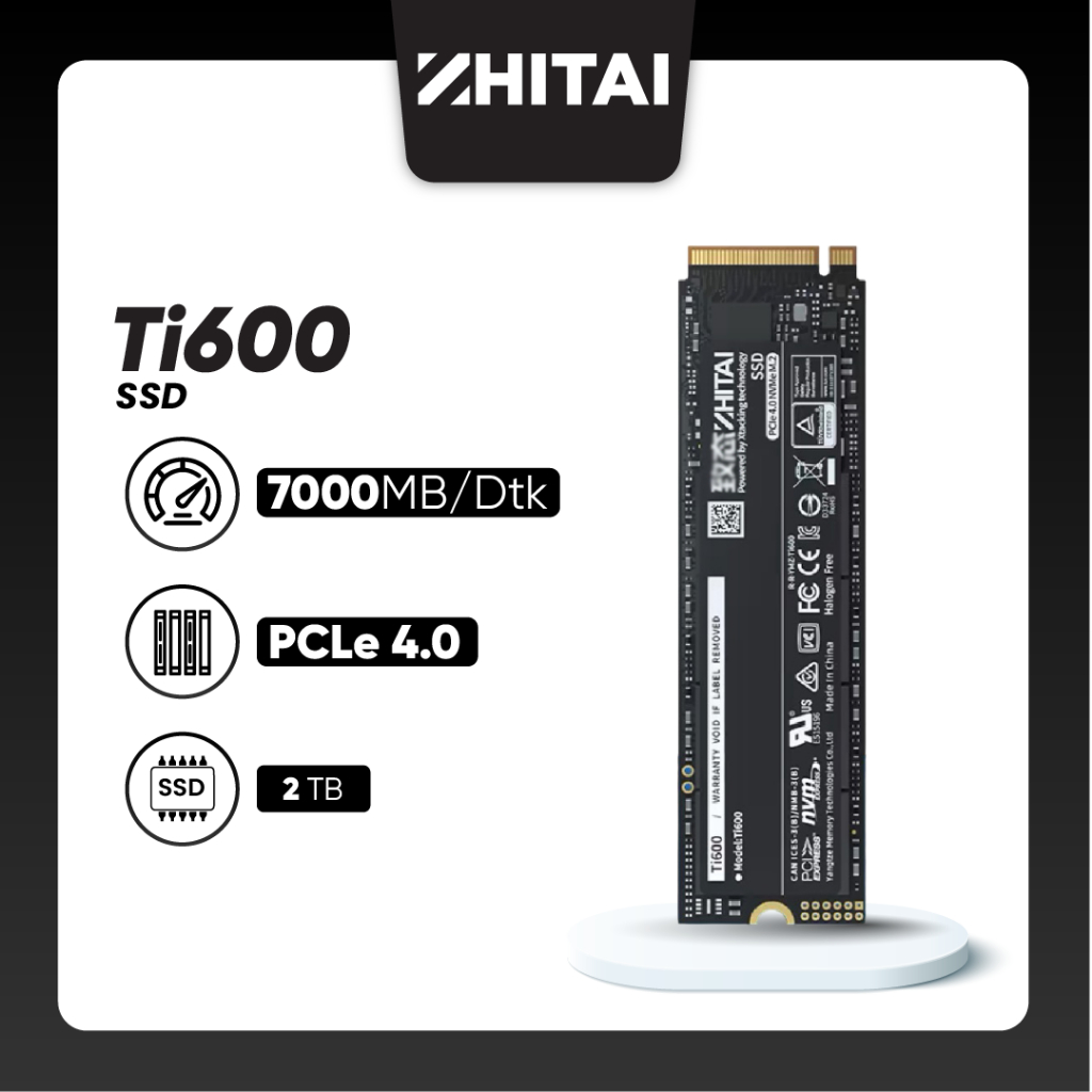 Jual ZHITAI SSD Ti600 2TB Solid State Drive SSD Laptop M2 ssd m.2 nvme notebook | Shopee Indonesia