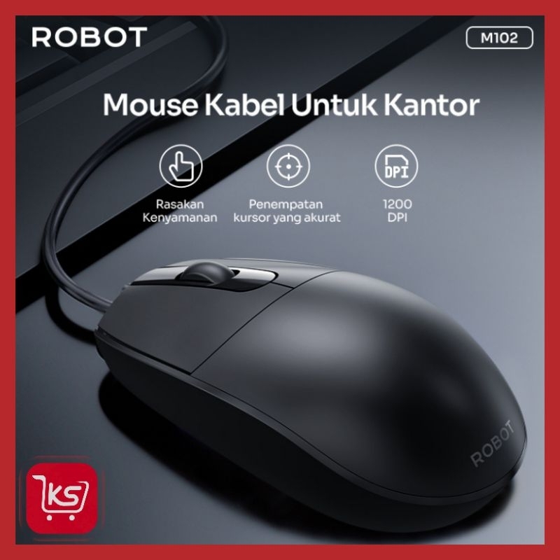 Jual MOUSE KABEL ROBOT M102 | Shopee Indonesia