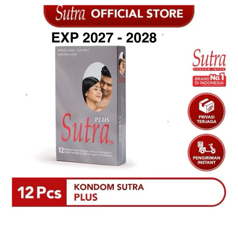 Jual Kondom Sutra Plus isi 12pcs | Shopee Indonesia