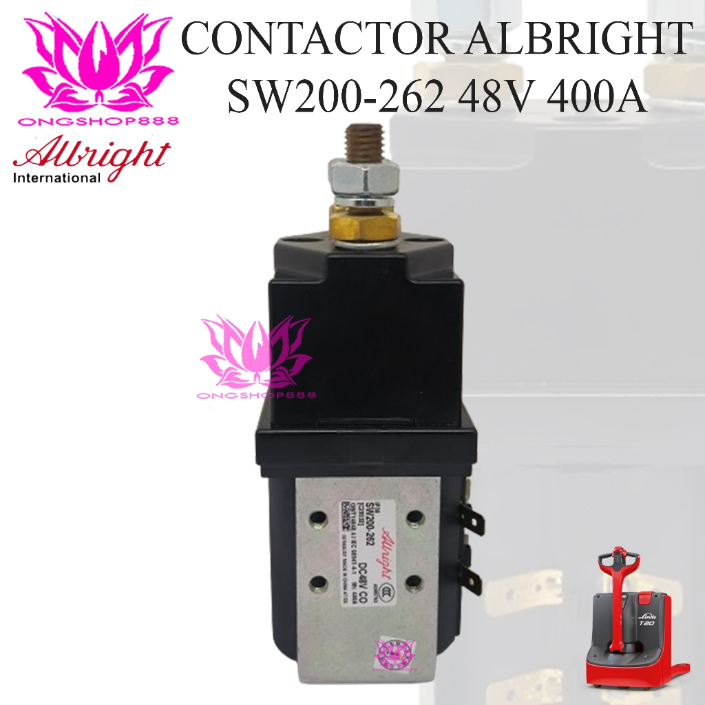 Jual Albright Contactor For Forklift SW200-262 48V 400A Kontaktor ...