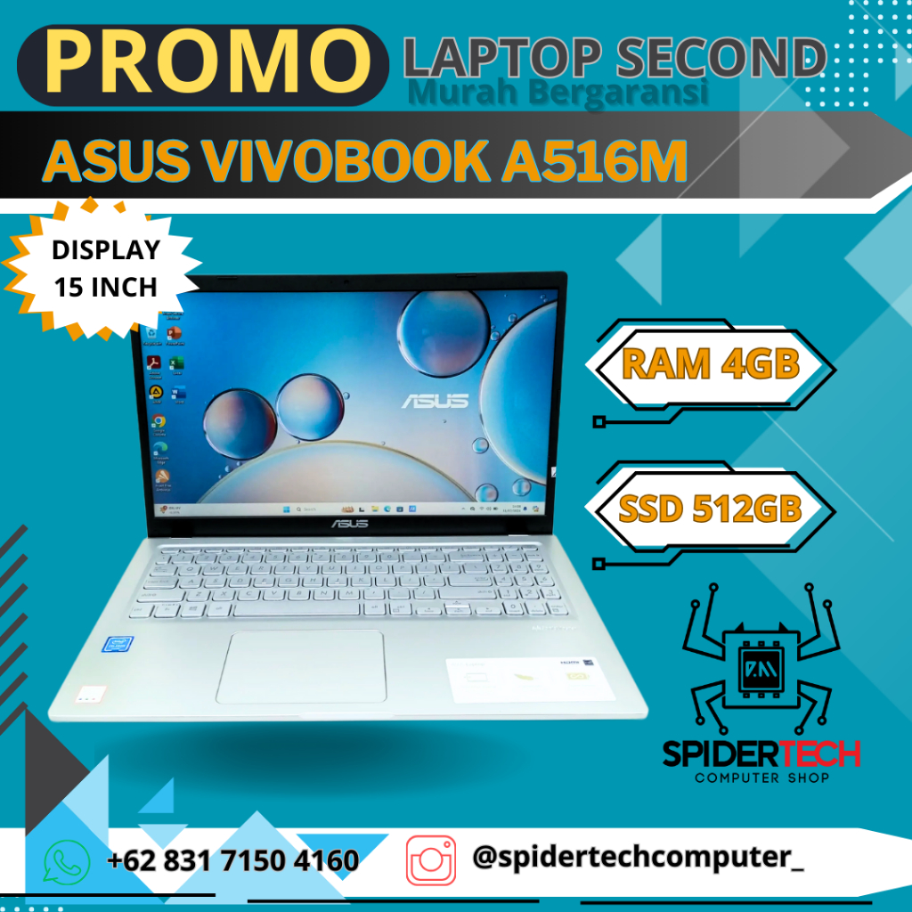 Jual ASUS VIVOBOOK A516M | Shopee Indonesia