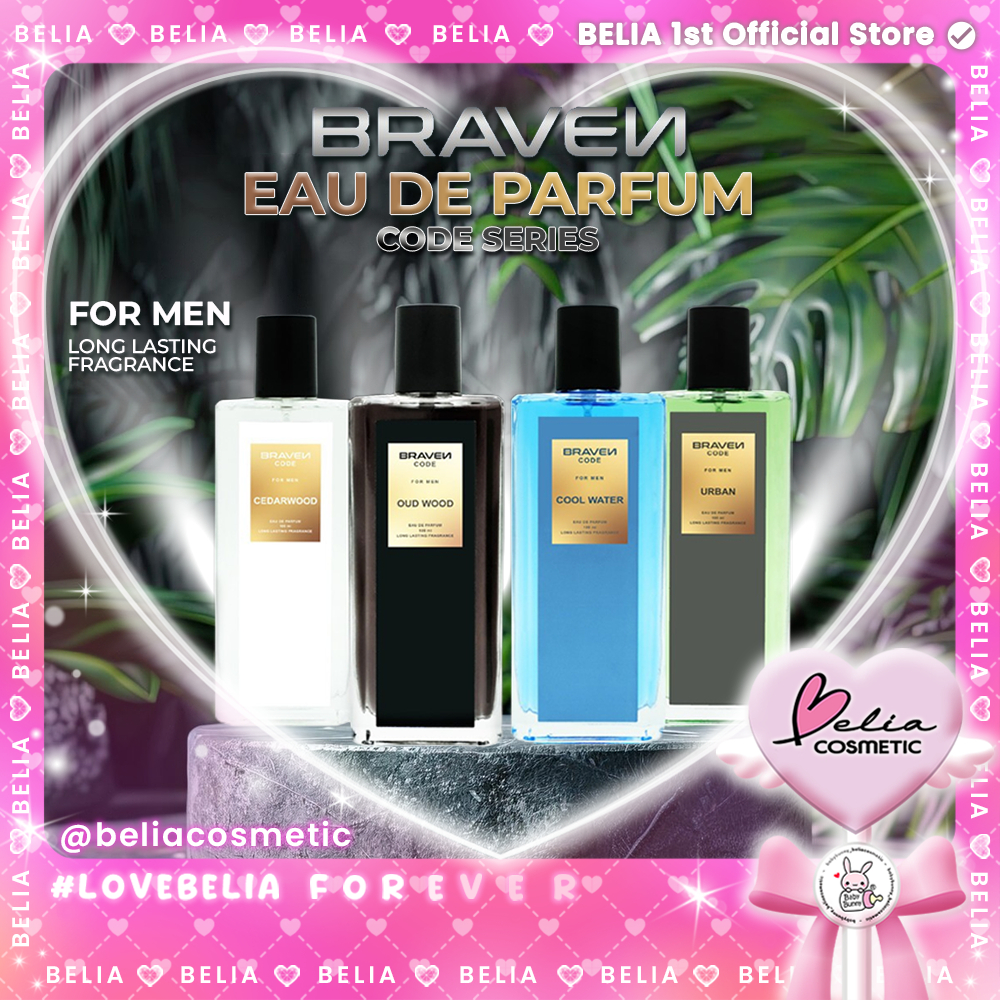 Jual BELIA BRAVEN Code Eau De Parfum 100ml | Parfum Pria | Woody ...