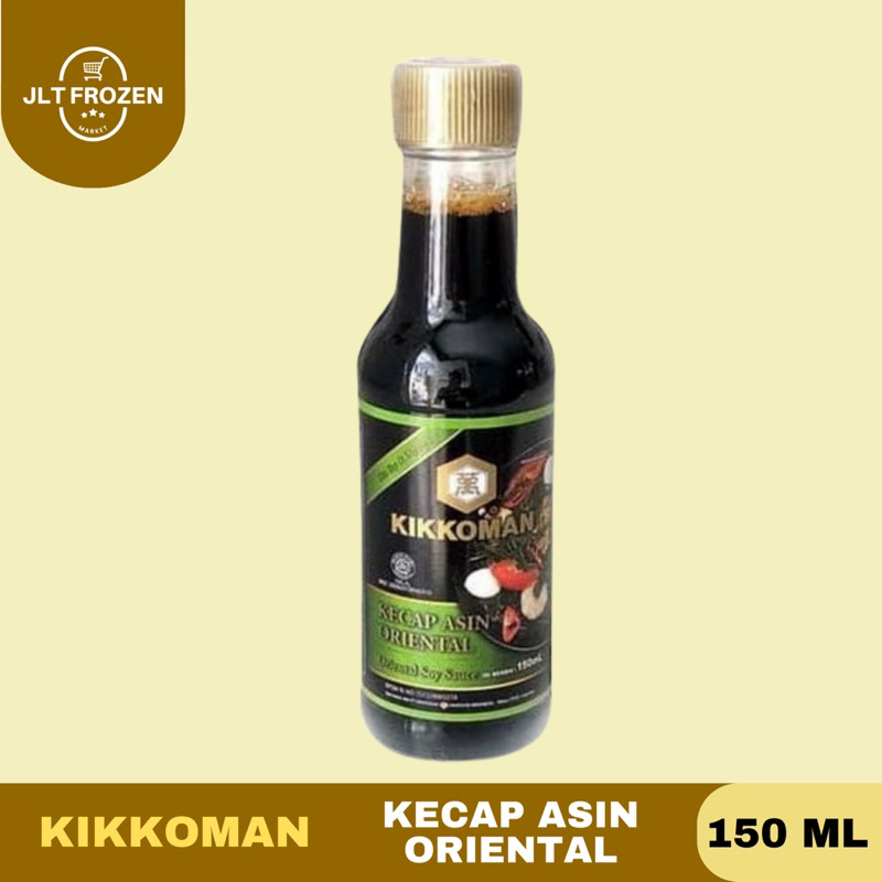 Jual Kikkoman Kecap Asin Oriental / Oriental Soy Sauce Halal - 150ml ...