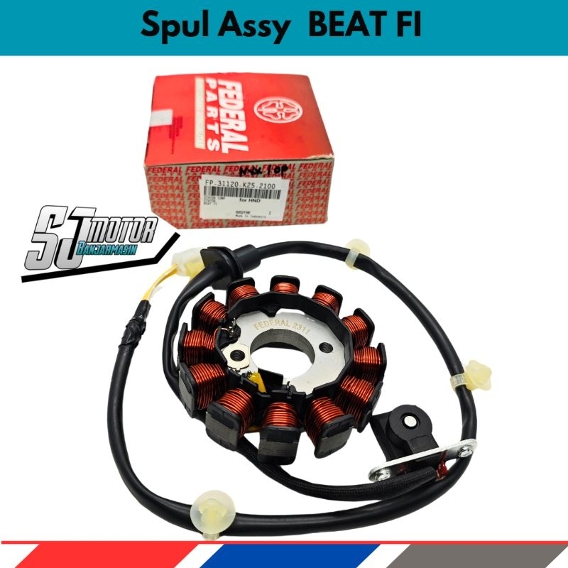 Jual Spol Spul Statar Assy FEDERAL (K25) Beat FI Scoopy FI Spacy FI ...