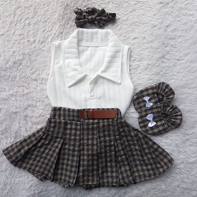 Jual Baju Bayi Stelie Rok Set | Shopee Indonesia