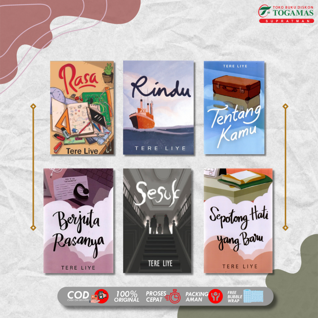 Jual SESUK / RASA /RINDU / BERJUTA RASANYA / TENTANG KAMU / SEPOTONG ...