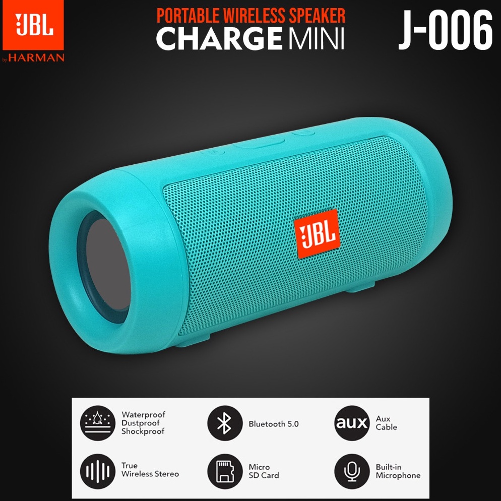Jual JBL Speaker Bluetooth Charge mini 2 J6 Wireless Portable Speaker ...