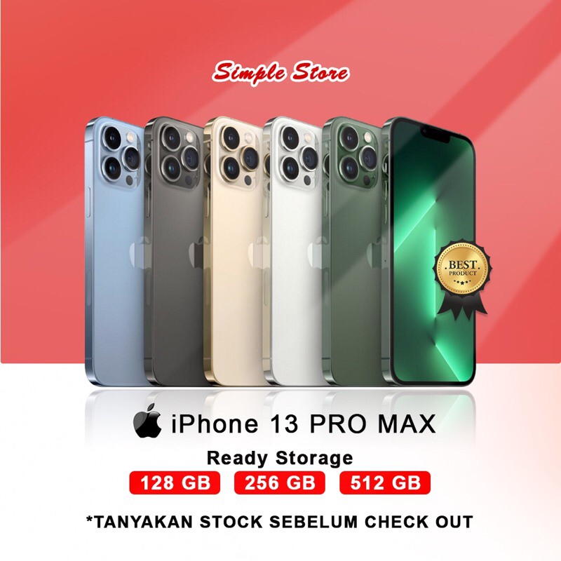 Jual iPHONE 13 PROMAX 256GB SECOND LIKE NEW BERGARANSI | Shopee Indonesia