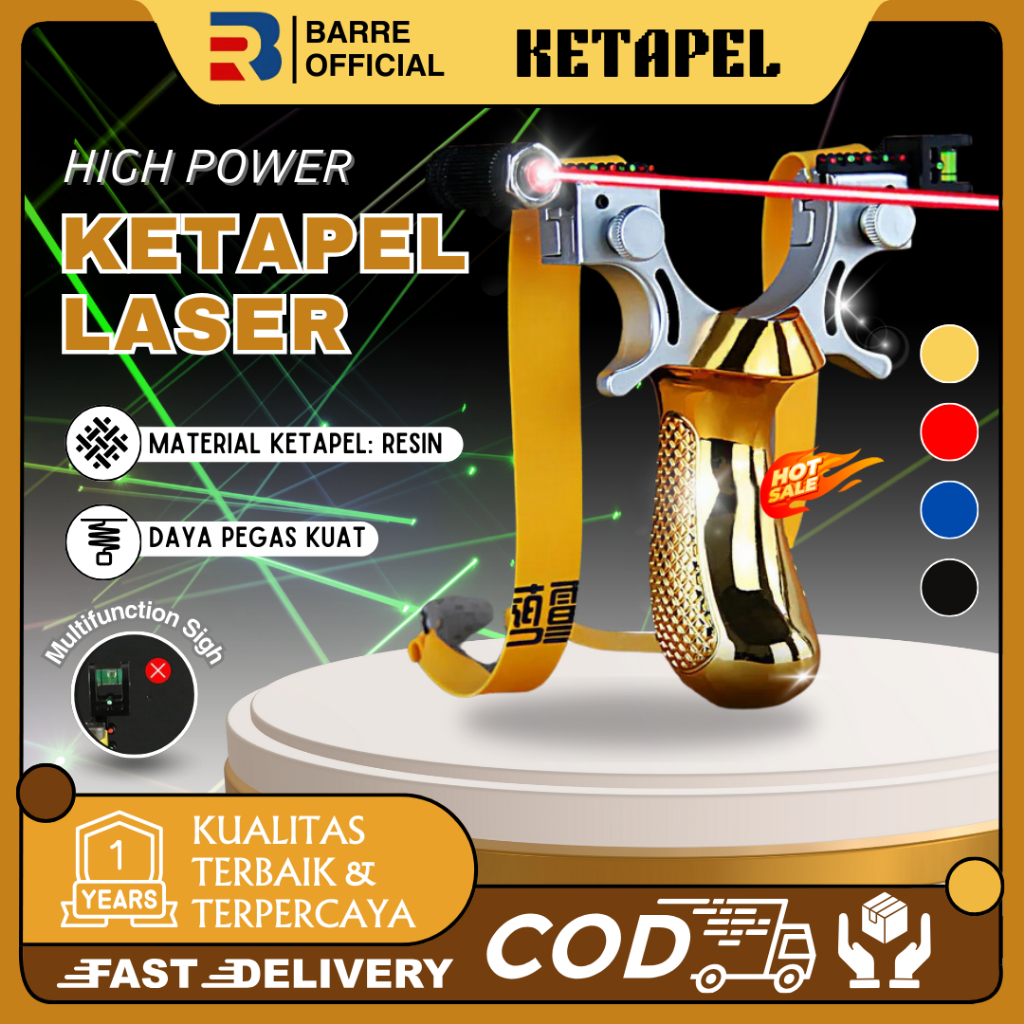 Jual BARRE Ketapel Laser Mainan Anak Allumunium Big Power Tactical ...