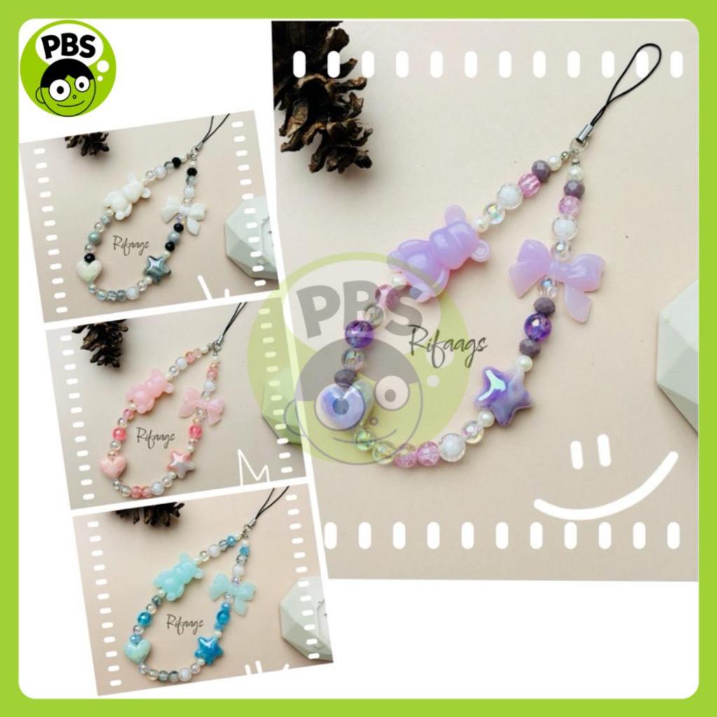 Jual PBS - Strap Handphone Karakter / Gelang Tali HP Artis Viral Rantai ...