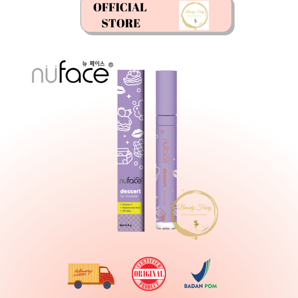 Jual NUFACE Dessert Lip Mousse 4.5g | Shopee Indonesia