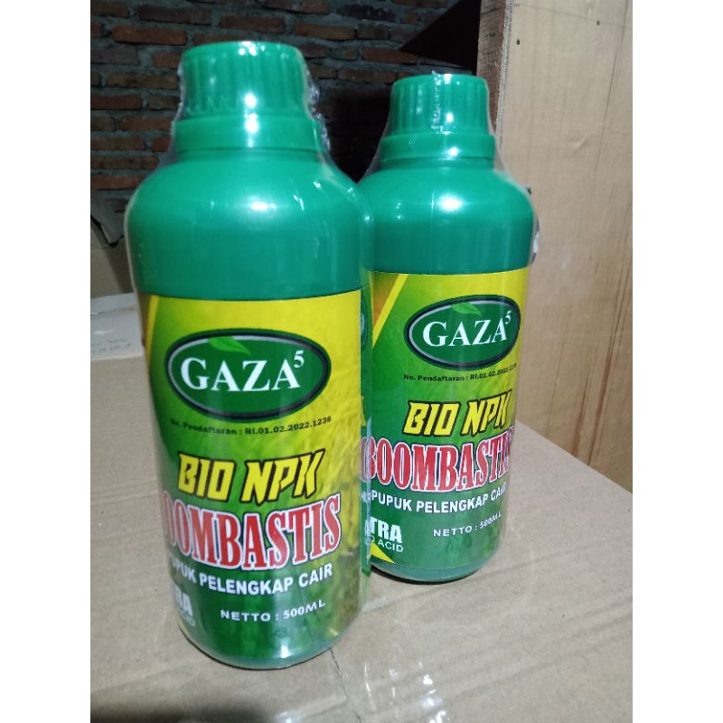 Jual Pupuk Gaza NPK BOOMBASTIS 500 ml untuk pertumbuhan optimal semua ...