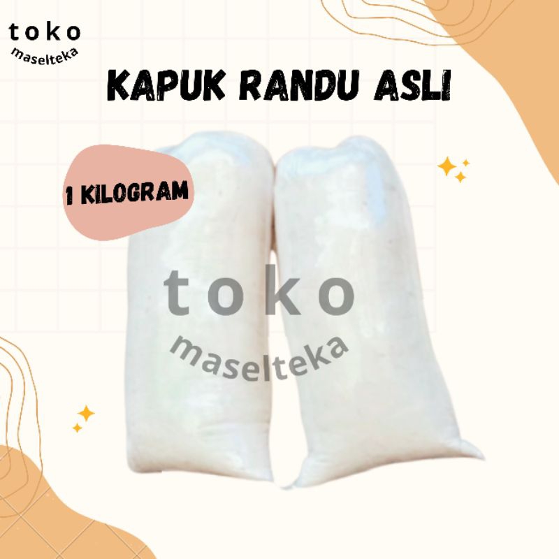 Jual 1 KG KAPUK RANDU ASLI ORIGINAL PREMIUM | Shopee Indonesia