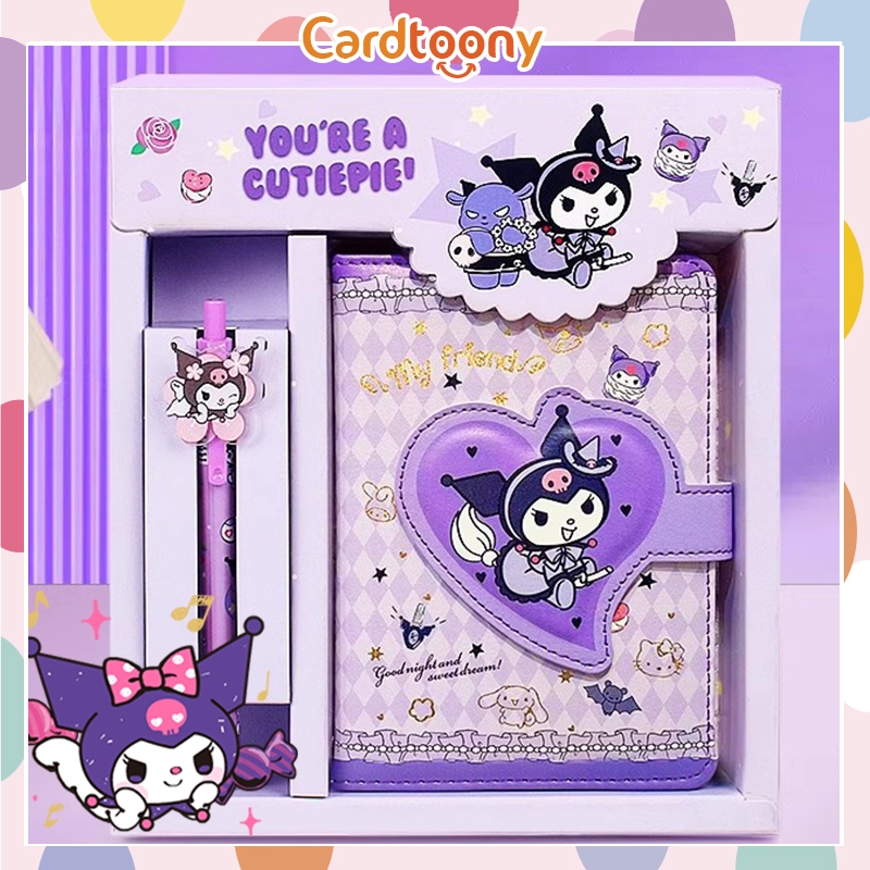 Jual Notebook 2 in 1 Buku Tulis Anak Magnet Buku Memo dan Pen Cute ...