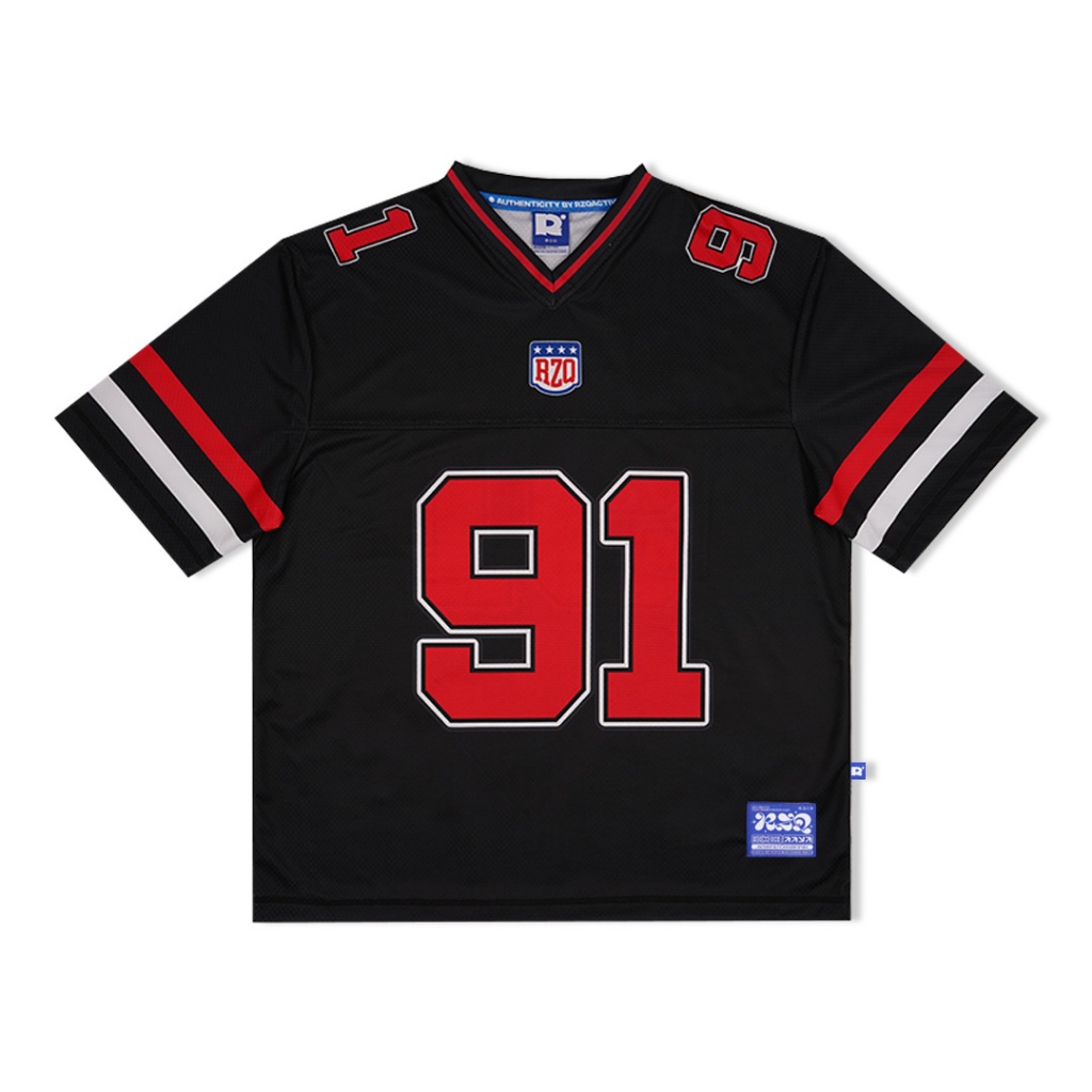 Jual RZQ / 91 / Number Series / Jersey / Streetwear / Oversize / Music ...