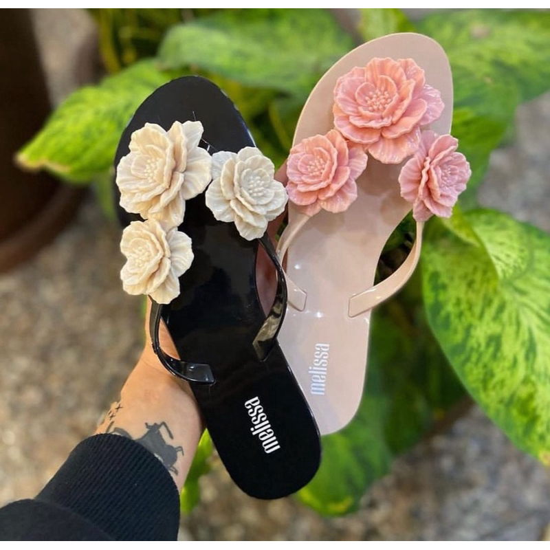 Jual Sendal Melissa harmonic springtime miror | Shopee Indonesia