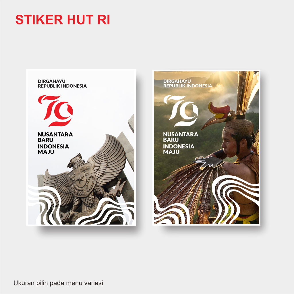 Jual Stiker Logo HUT RI ke 77th | Shopee Indonesia
