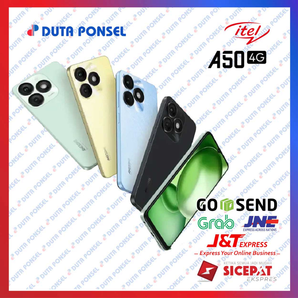 Jual Itel A50 4G 3/128 GB Garansi Resmi | Shopee Indonesia