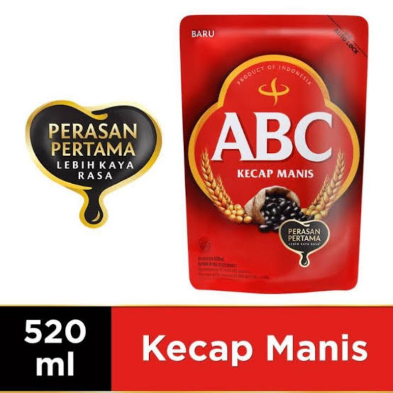 Jual Kecap ABC Kecap Manis Kemasan 520 ml | Shopee Indonesia