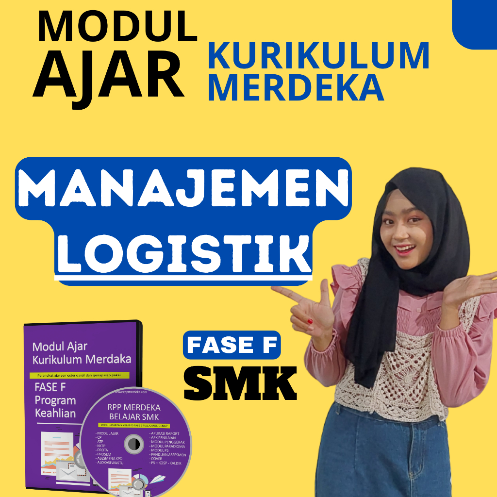 Jual MODUL AJAR MERDEKA SMK Manajemen Logistik FASE F ( KELAS 11 12 ) KURIKULUM MERDEKA SMK ...