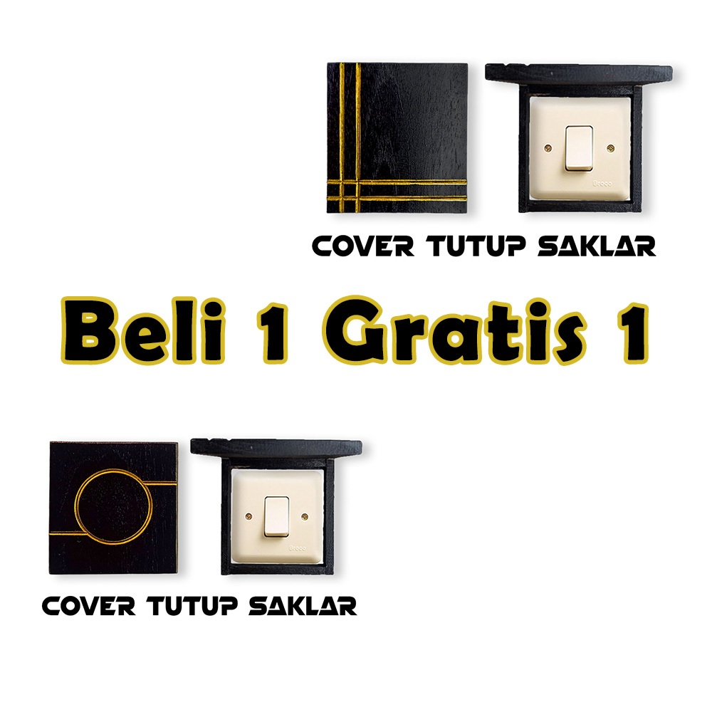 Jual WoodenGrade Tutup Saklar Lampu Kayu Jati 100% - Hiasan Dinding ...