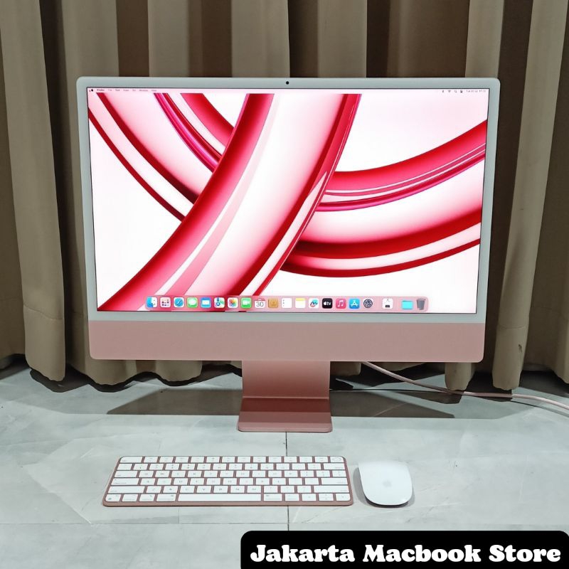 Jual Apple iMac M1 24 inch 2021 RAM 8GB SSD 256GB ex iBox | Shopee ...