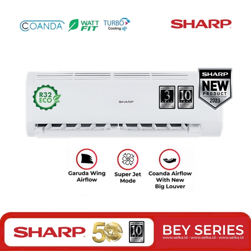 Jual Ac Sharp AH-A5BEY 1/2 PK Indonesia 5Bey New Anti karat | Shopee Indonesia
