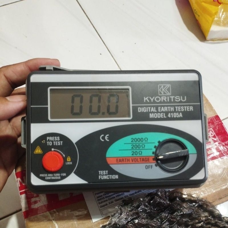 Jual Megger Grounding tester Kyoritsu 4105A | Shopee Indonesia