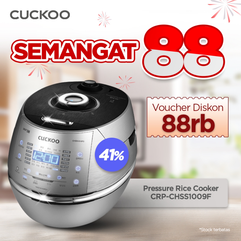 Jual CUCKOO IH Pressure Rice Cooker 1.8 L CRP-CHSS1009F | Shopee Indonesia