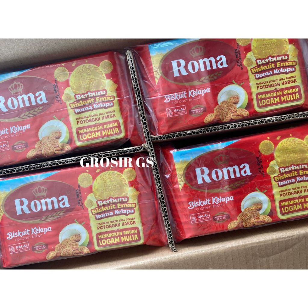 Jual ROMA KELAPA KOIN EMAS | Shopee Indonesia