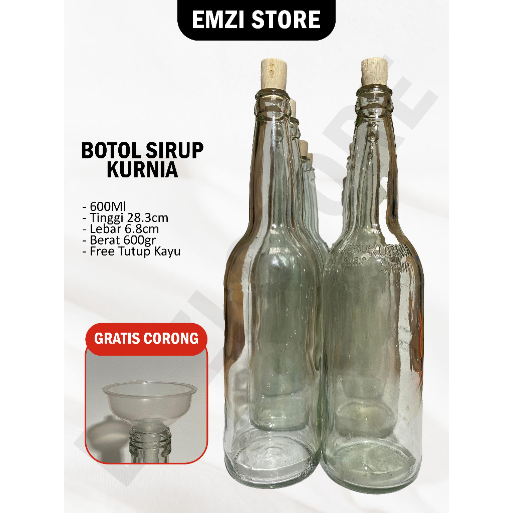 Jual BOTOL BEKAS SIRUP KURNIA/MARJAN/HEINEKEN | Shopee Indonesia