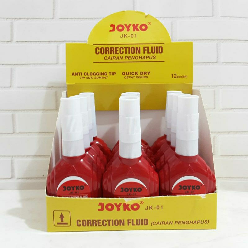 Jual Tip-Ex Joyko/Correction Pen Joyko/1 Pack (12 pcs) | Shopee Indonesia