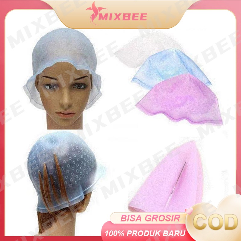 Jual Magic Cap Topi Highlight Cat Rambut Topi Bleaching Topi Cat Semir ...