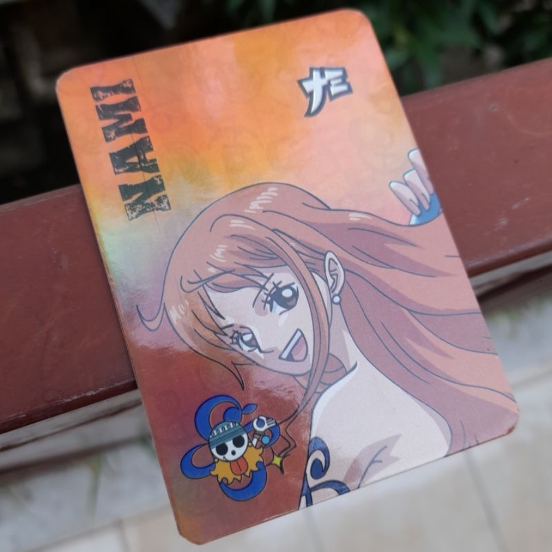 Jual Photocard/PC Nami holo dari Chatime x One Piece | Shopee Indonesia
