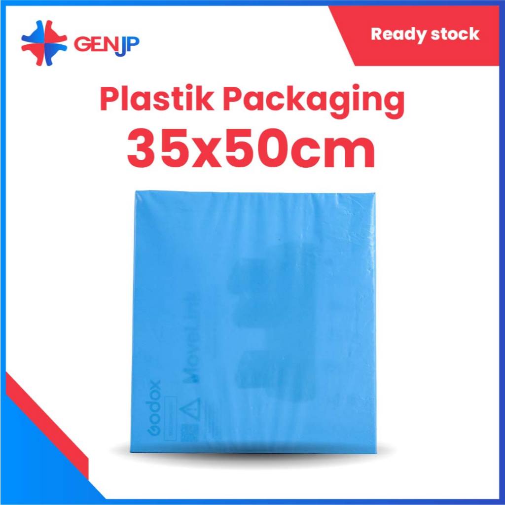 Jual Plastik Packing HD Online Ukuran 35x50cm Tanpa Lem Warna Biru ...