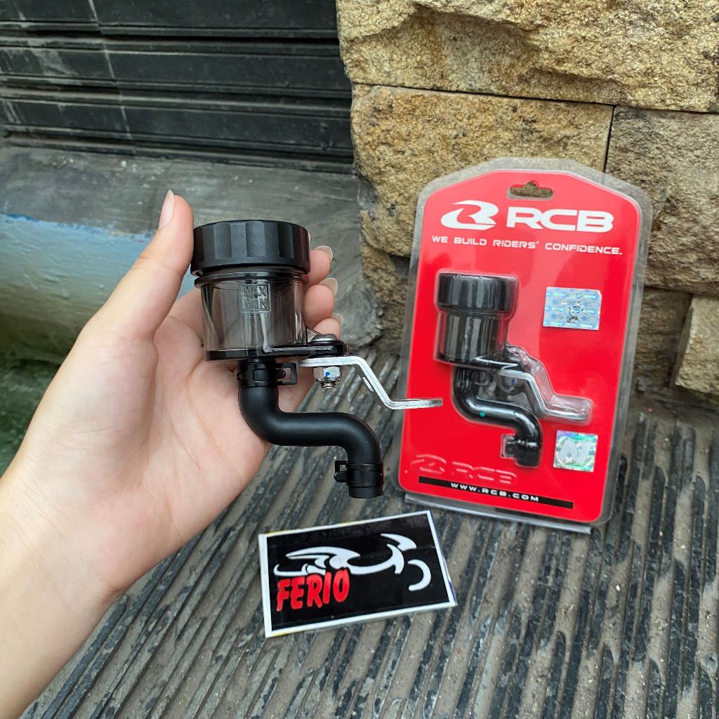 Jual Tabung Minyak Rem RCB R102 15ML Brake Fluid Tank Big Ukuran 15ML ...