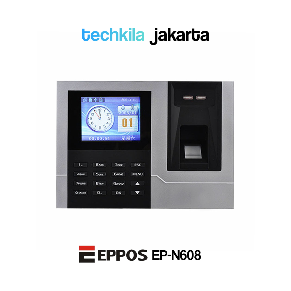 Jual EPPOS EP-N608 / MESIN FINGERPRINT TCP/IP WIFI RFID | Shopee Indonesia